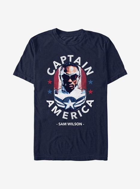 Marvel The Falcon And The Winter Soldier Sam Is Captain America T-Shirt ...