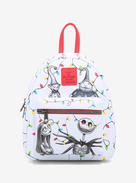 The Nightmare Before Christmas Holiday Lights Mini Backpack | Hot Topic