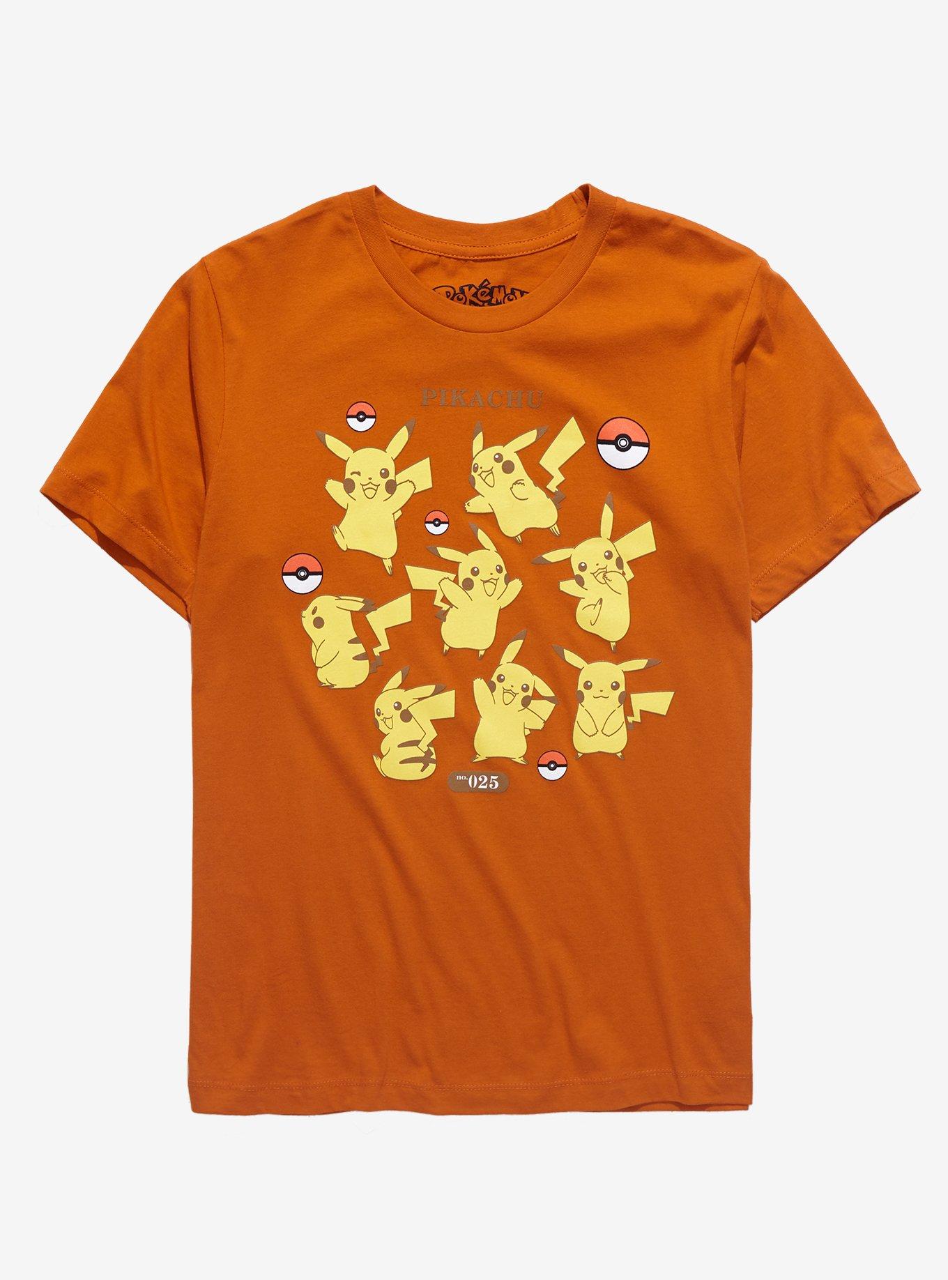 Pokemon Pikachu with Pokeballs Women's T-Shirt - BoxLunch Exclusive ...