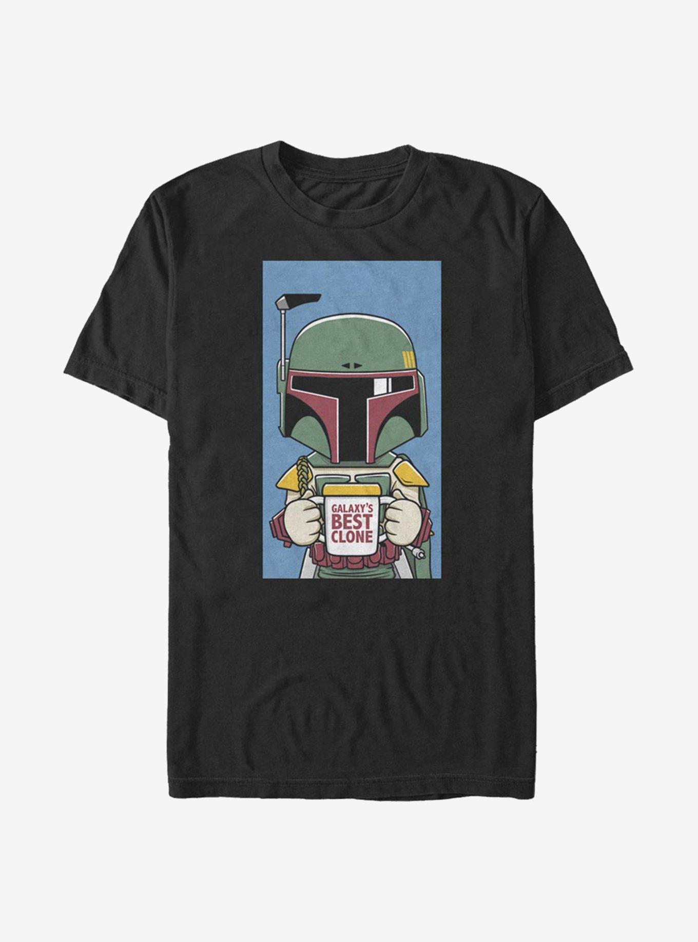 Star Wars Worlds Best Clone T-Shirt - BLACK | BoxLunch