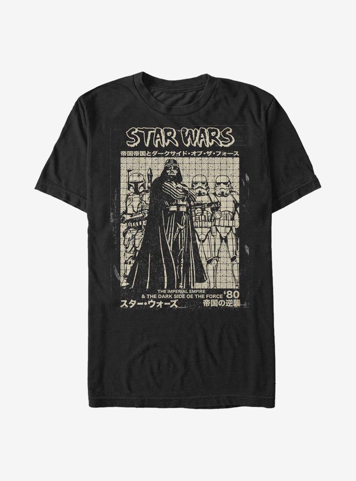 Star Wars Warning Signs T-Shirt - BLACK | BoxLunch
