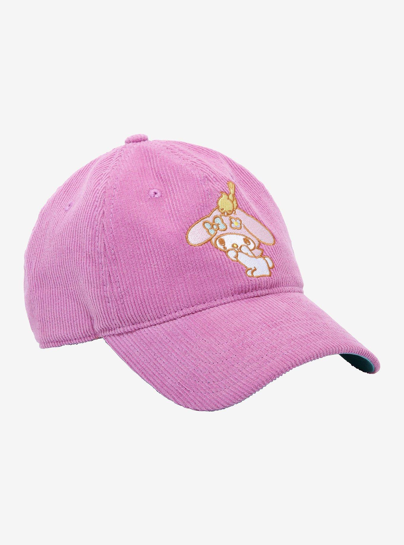 My Melody Corduroy Lavender Dad Cap