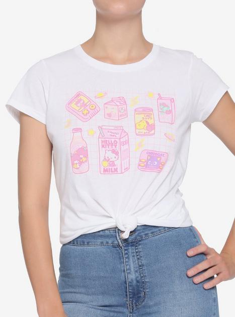 Hello Kitty And Friends Snacks & Games Girls T-Shirt | Hot Topic