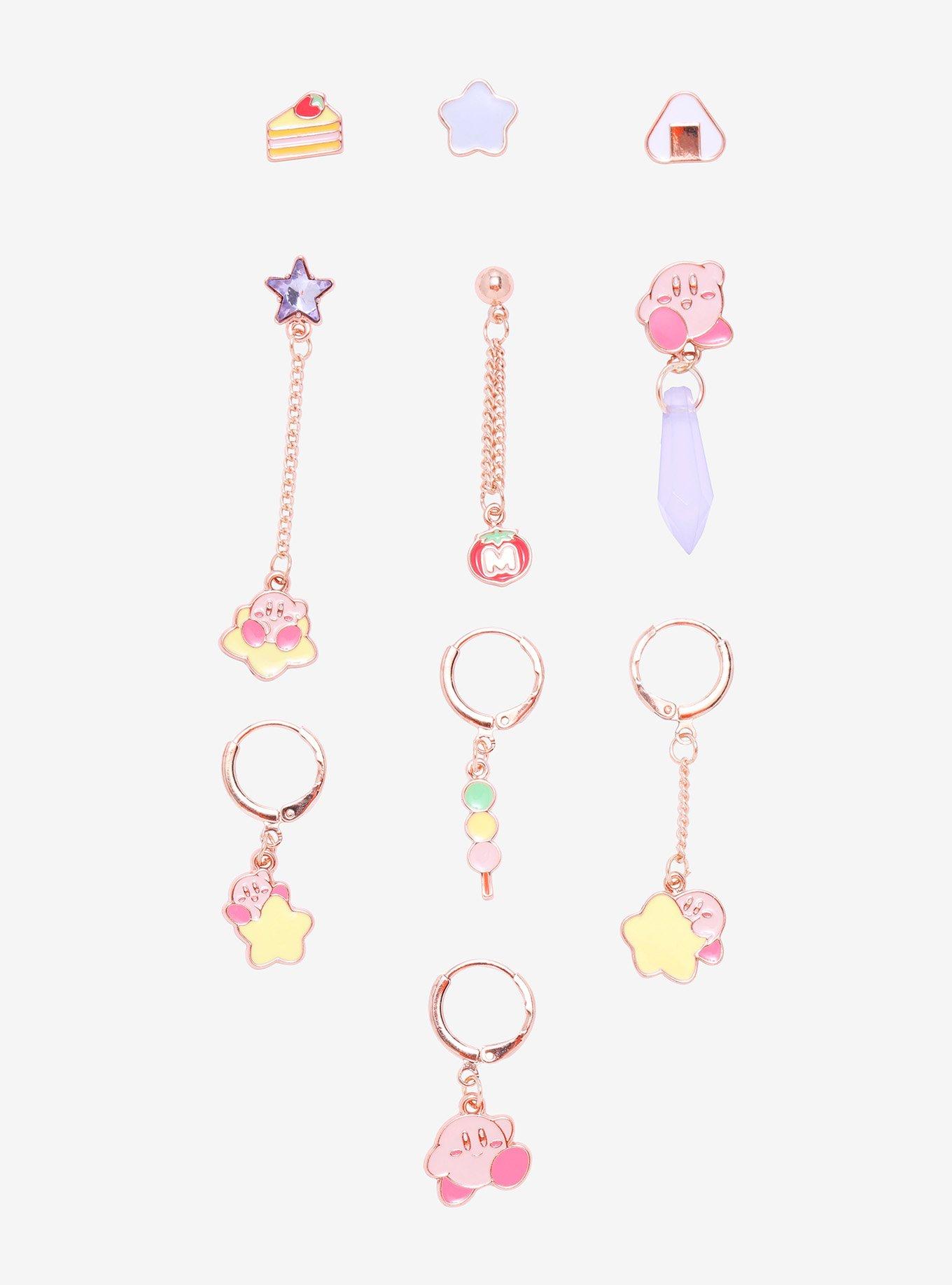 Kirby Snacks Mismatch Earring Set | Hot Topic