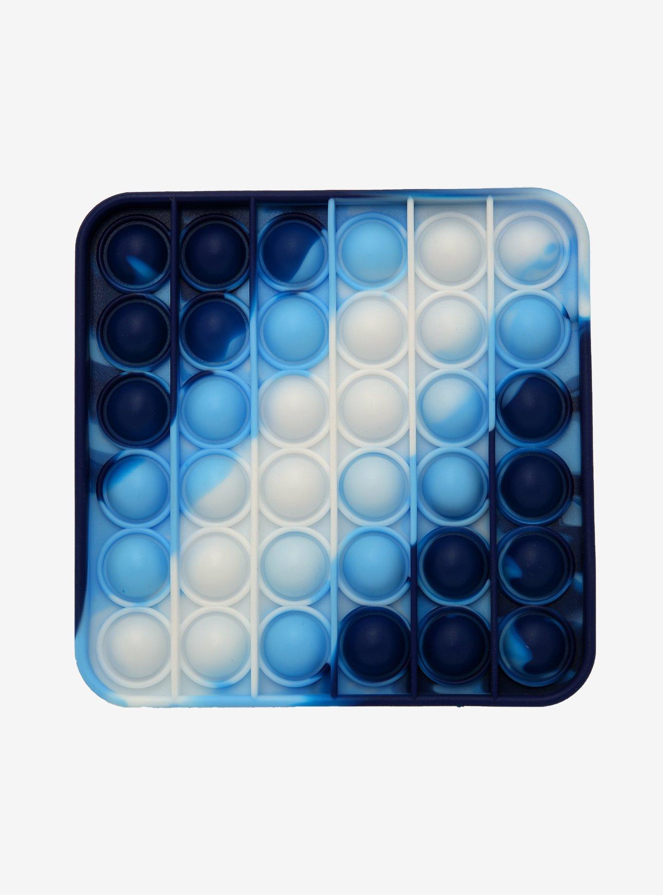Pop'd Blue Ombre Fidget Silicone Square | Hot Topic