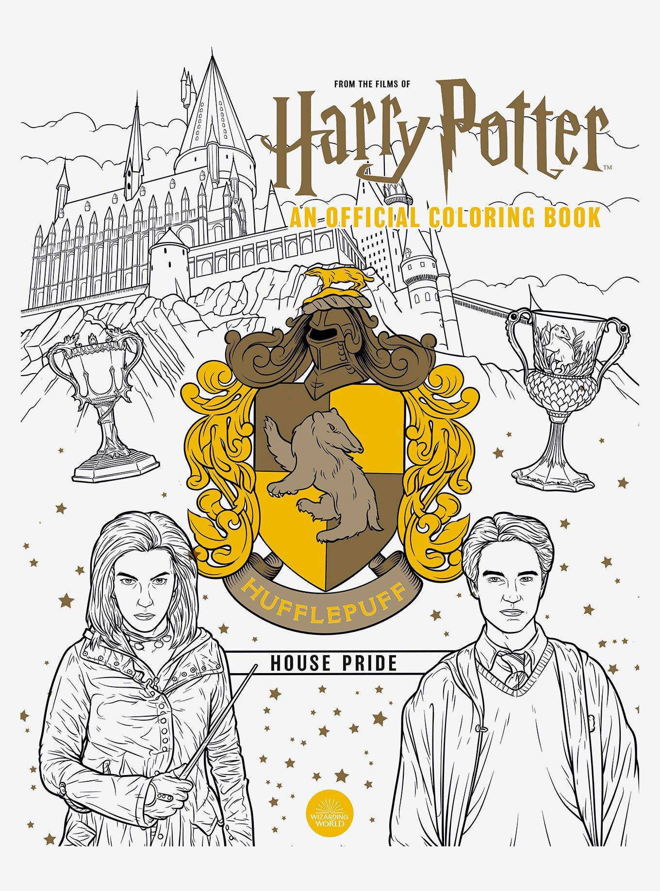 Harry Potter Hufflepuff Coloring Book | Hot Topic