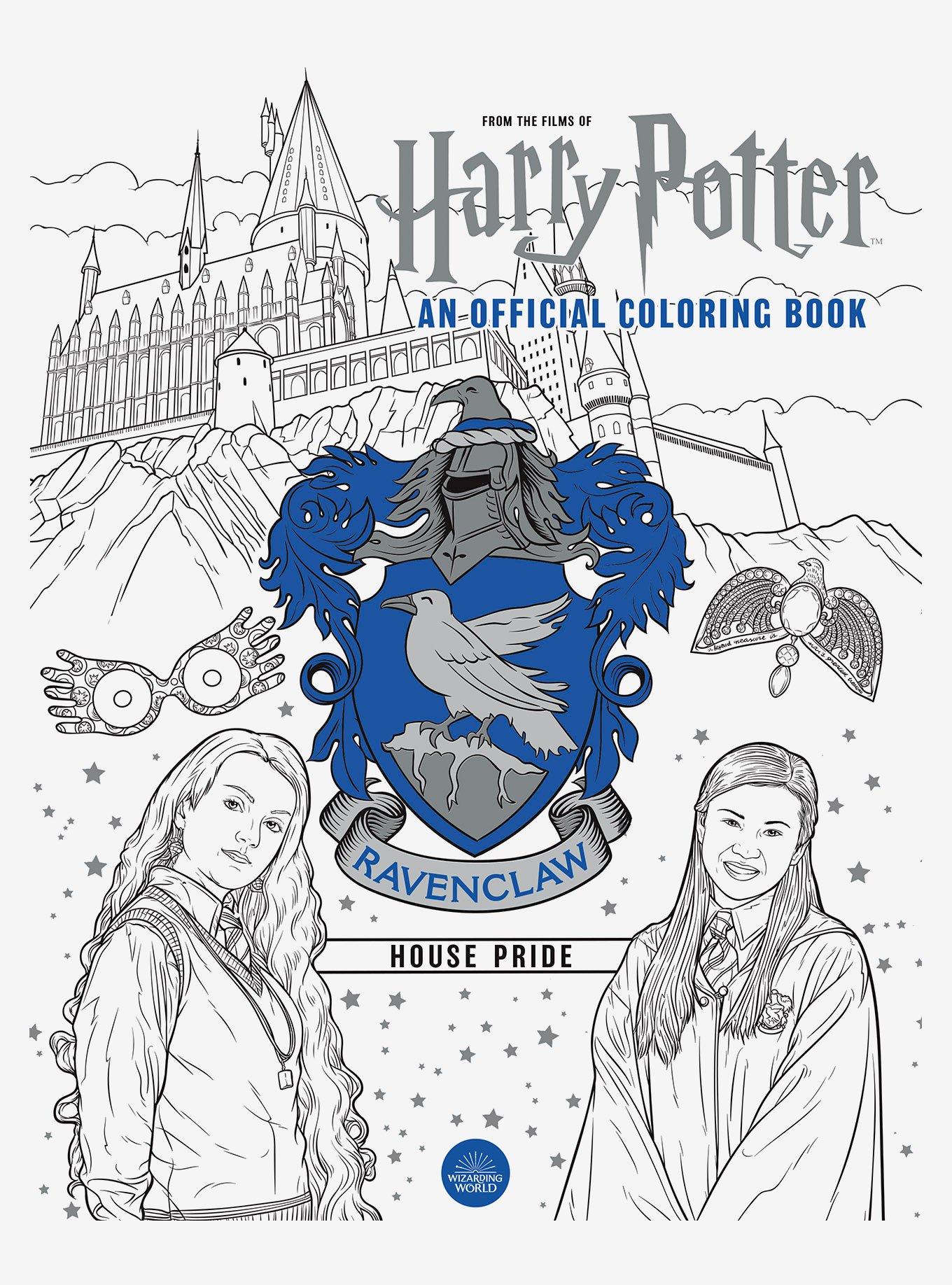 Harry Potter Ravenclaw Coloring Book | Hot Topic