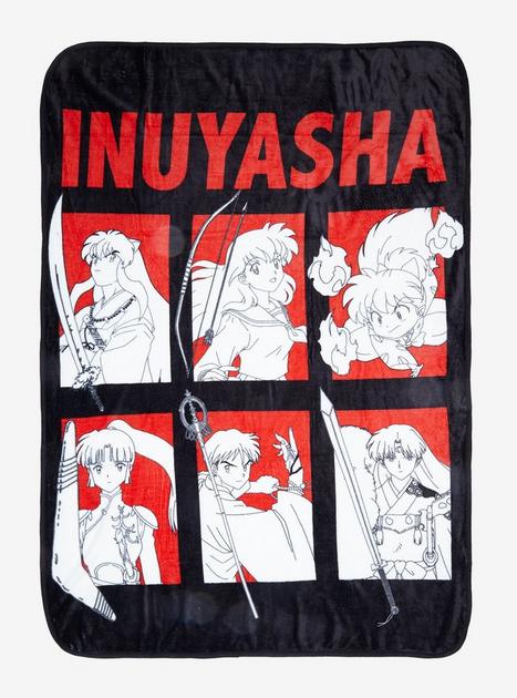 InuYasha Panel Portrait Throw Blanket | Hot Topic
