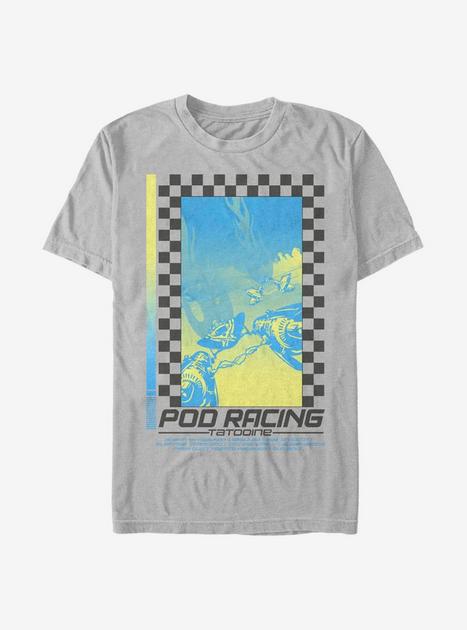 Star Wars Pod Race Poster T-Shirt - SILVER | Hot Topic
