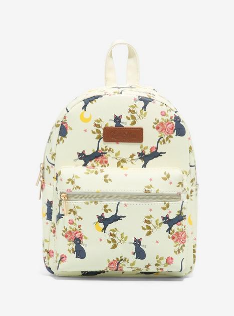 Sailor Moon Luna Floral Mini Backpack | Hot Topic