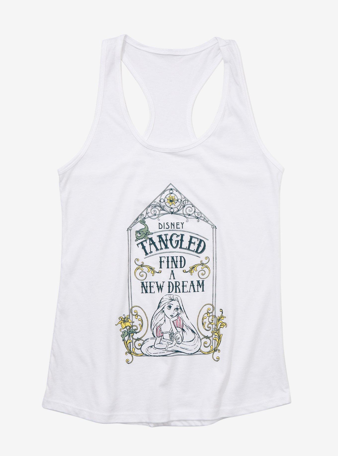 Disney Tangled Find a New Dream Women's Tank Top - BoxLunch Exclusive ...