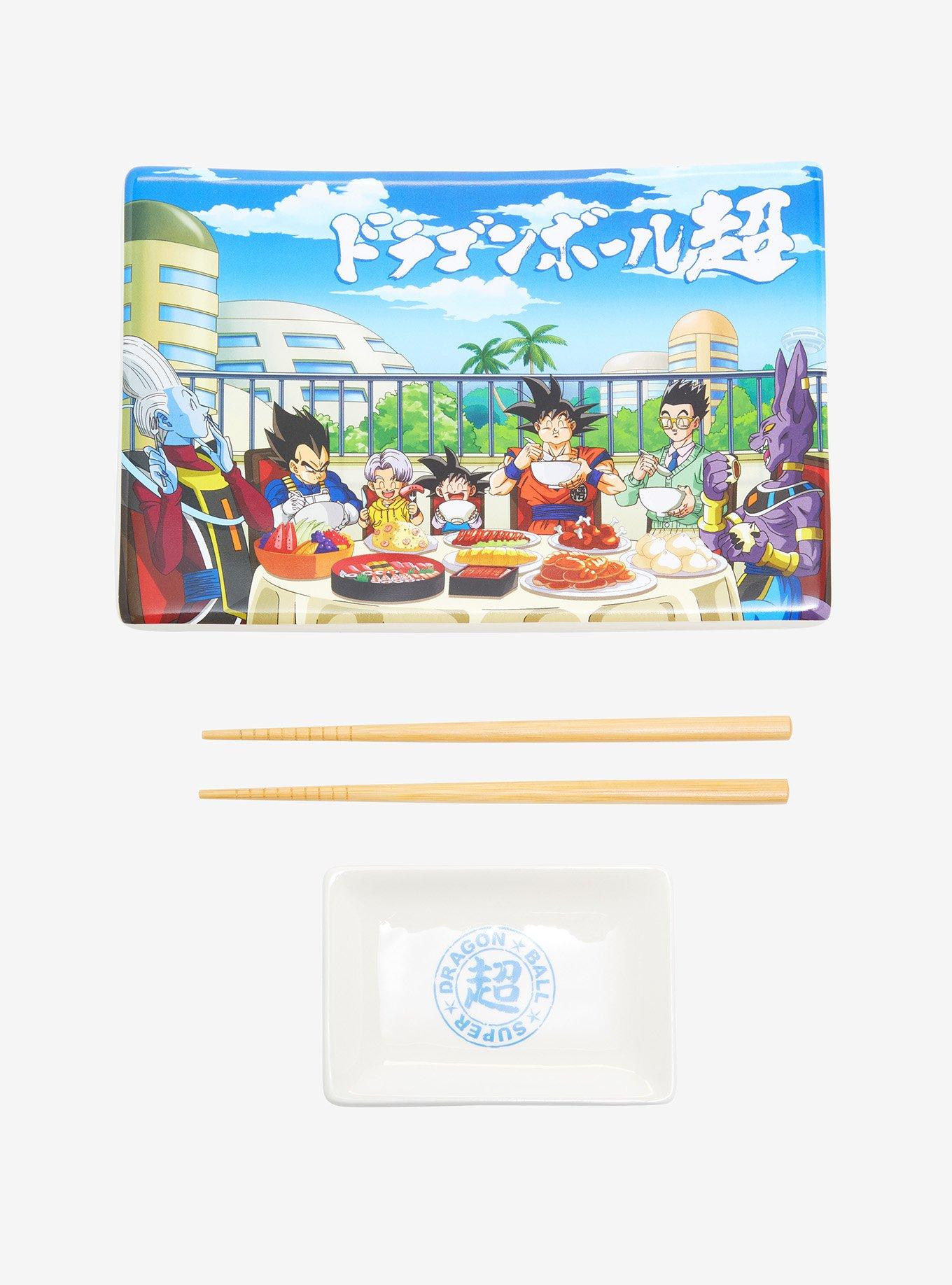 Dragon Ball Z Sushi Set With Chopsticks