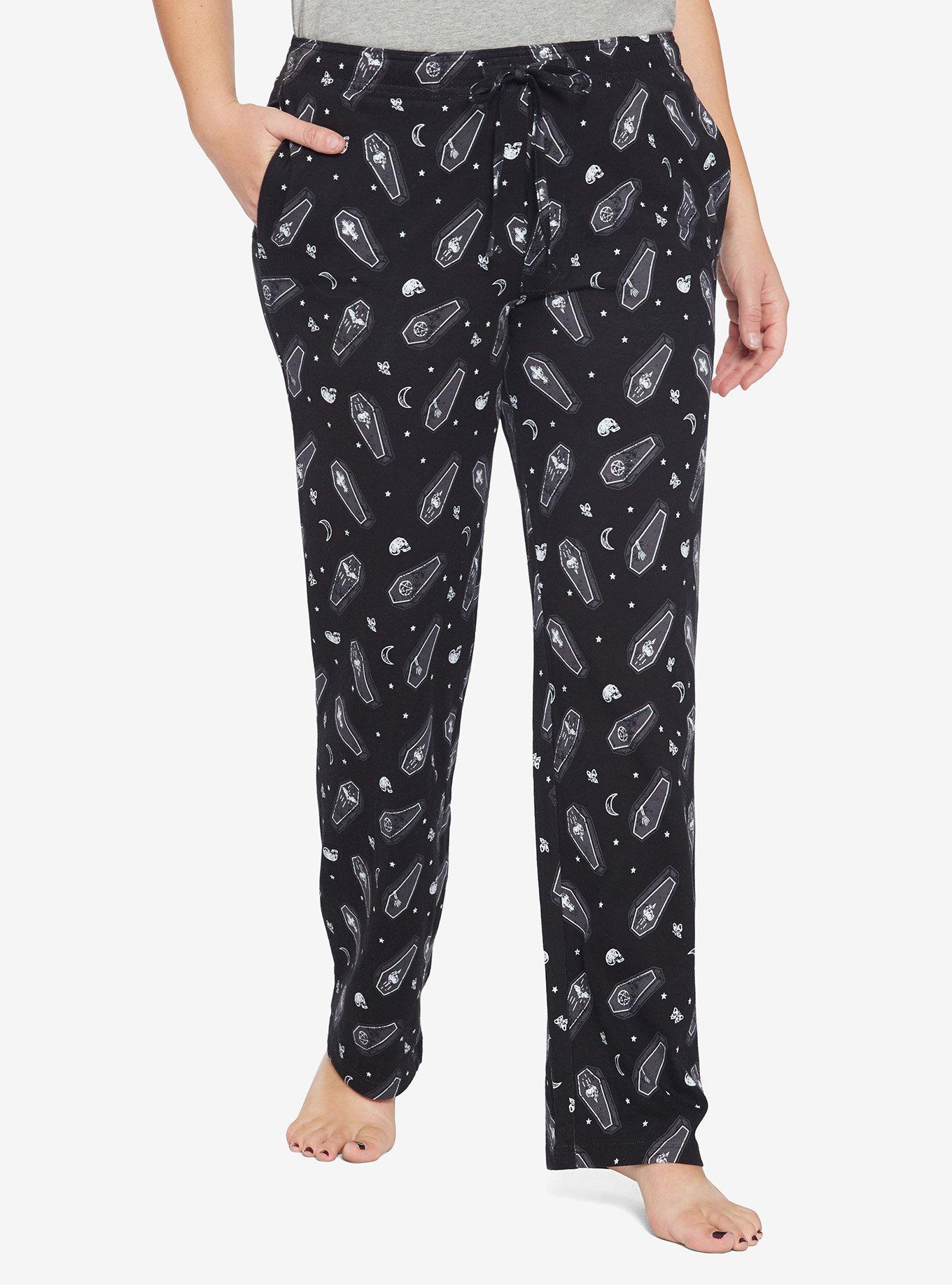 Coffin Moth Pajama Pants Plus Size | Hot Topic