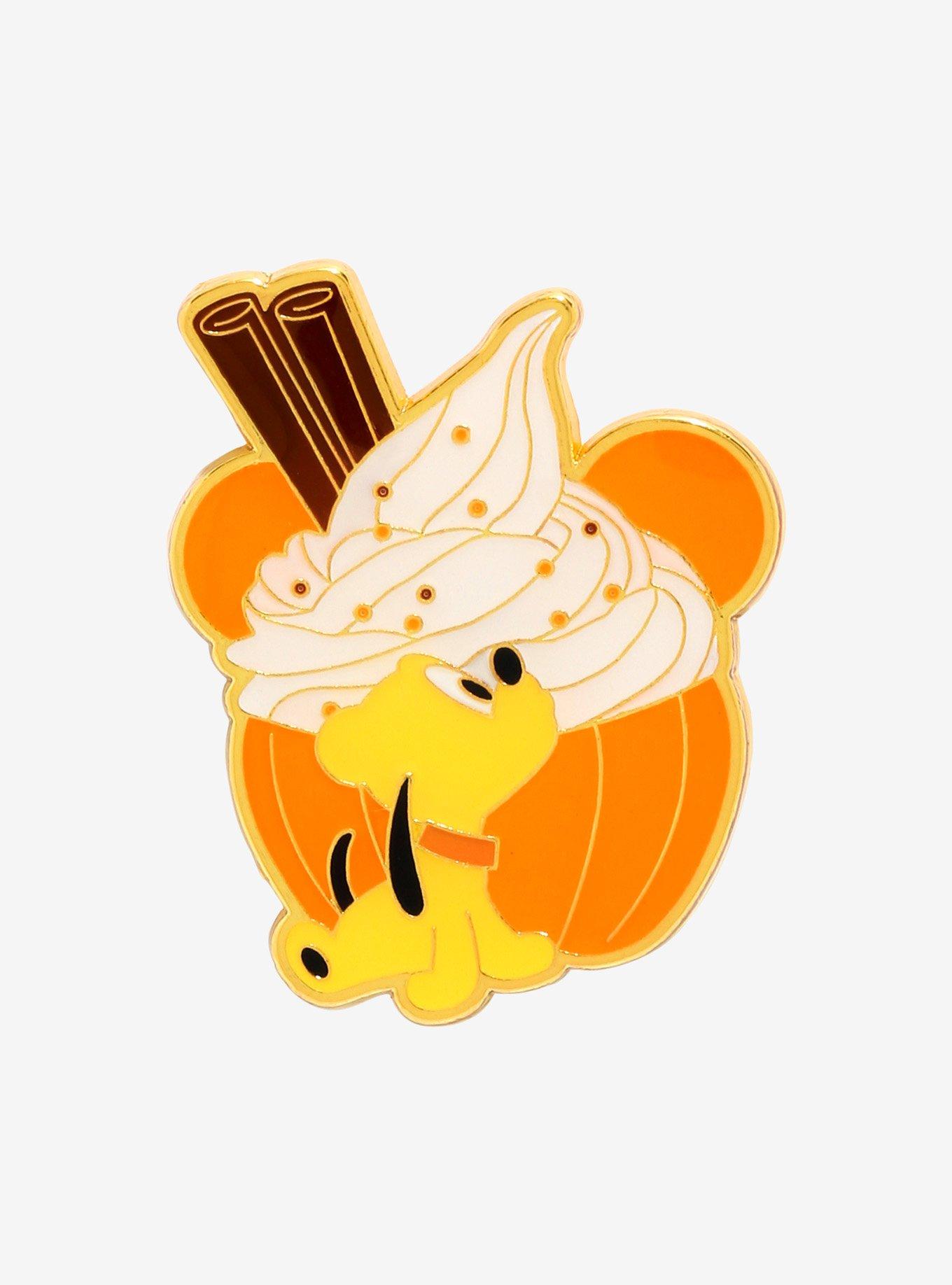 Loungefly Disney Pluto Pumpkin Spice Drink Enamel Pin - BoxLunch ...