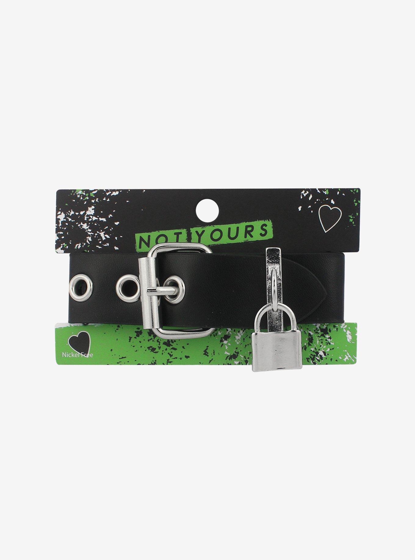 Padlock Buckle Wrist Cuff | Hot Topic