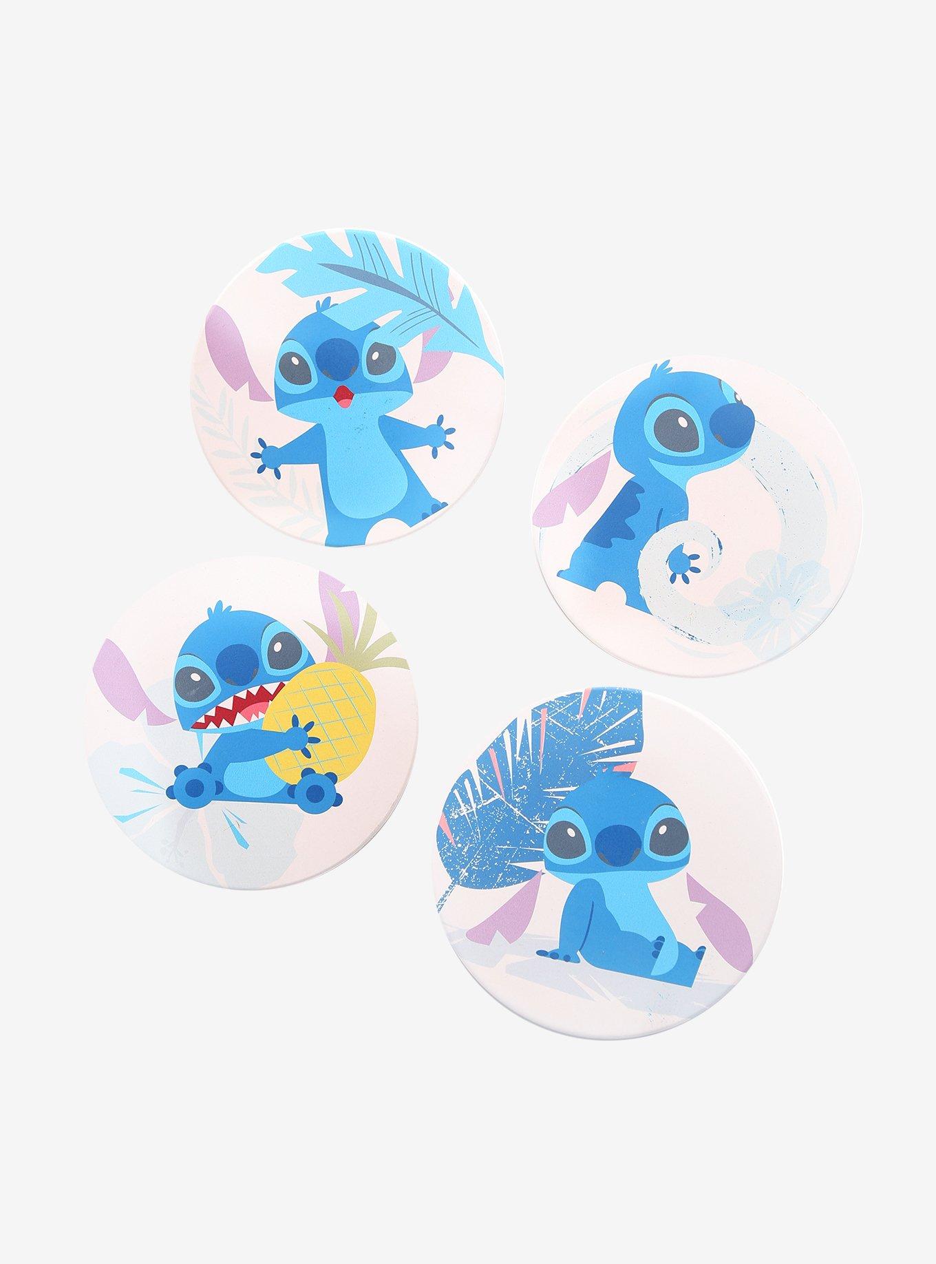 Disney Lilo & Stitch Tropical Ceramic Coaster Set - BoxLunch Exclusive ...