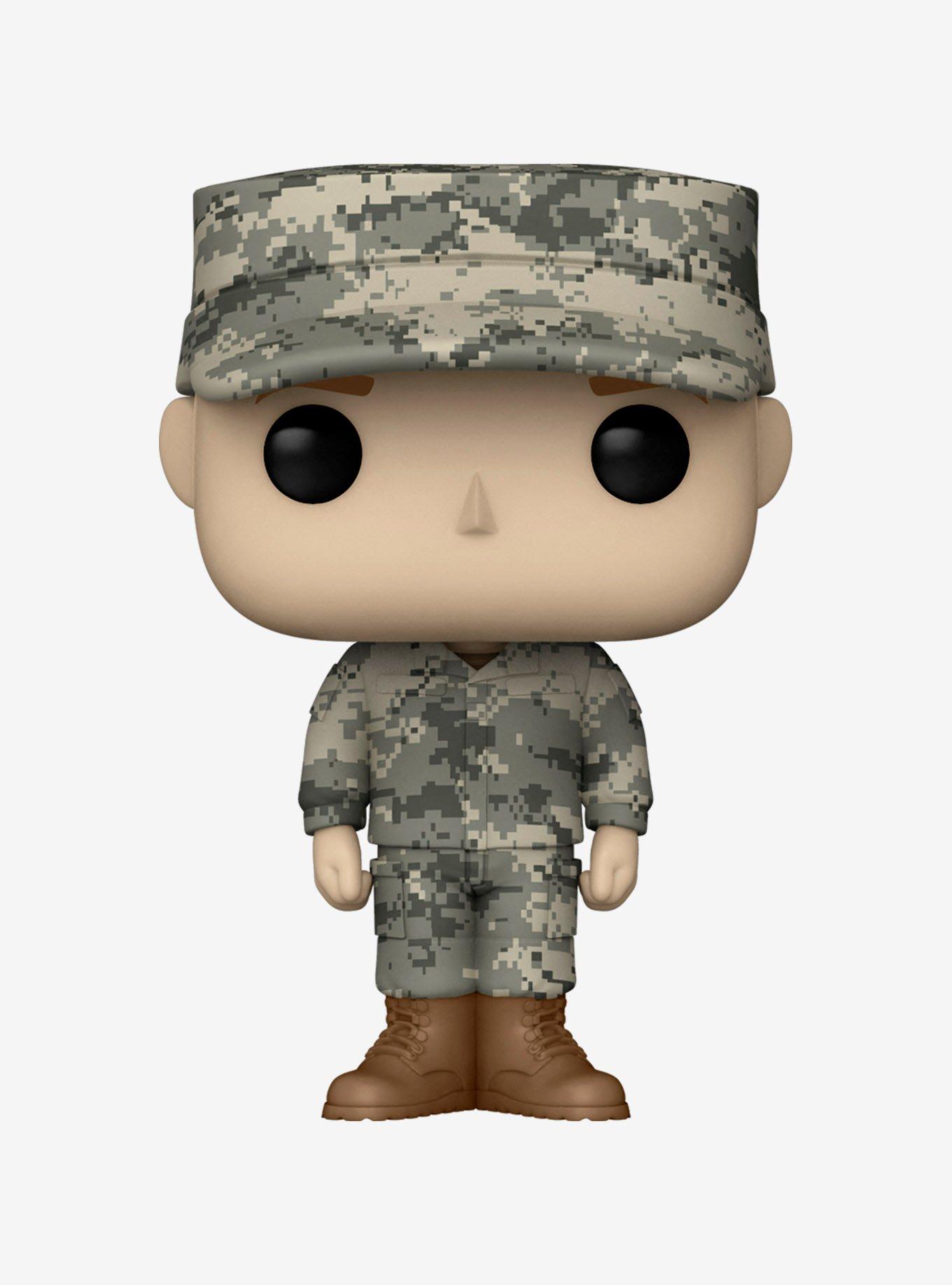 Funko Pop! U.S. Army Soldier Male Vinyl Figure (Version C) | BoxLunch
