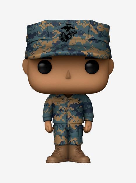 Funko Pop! U.S. Marine Corps Marine Male Vinyl Figure (Version B ...