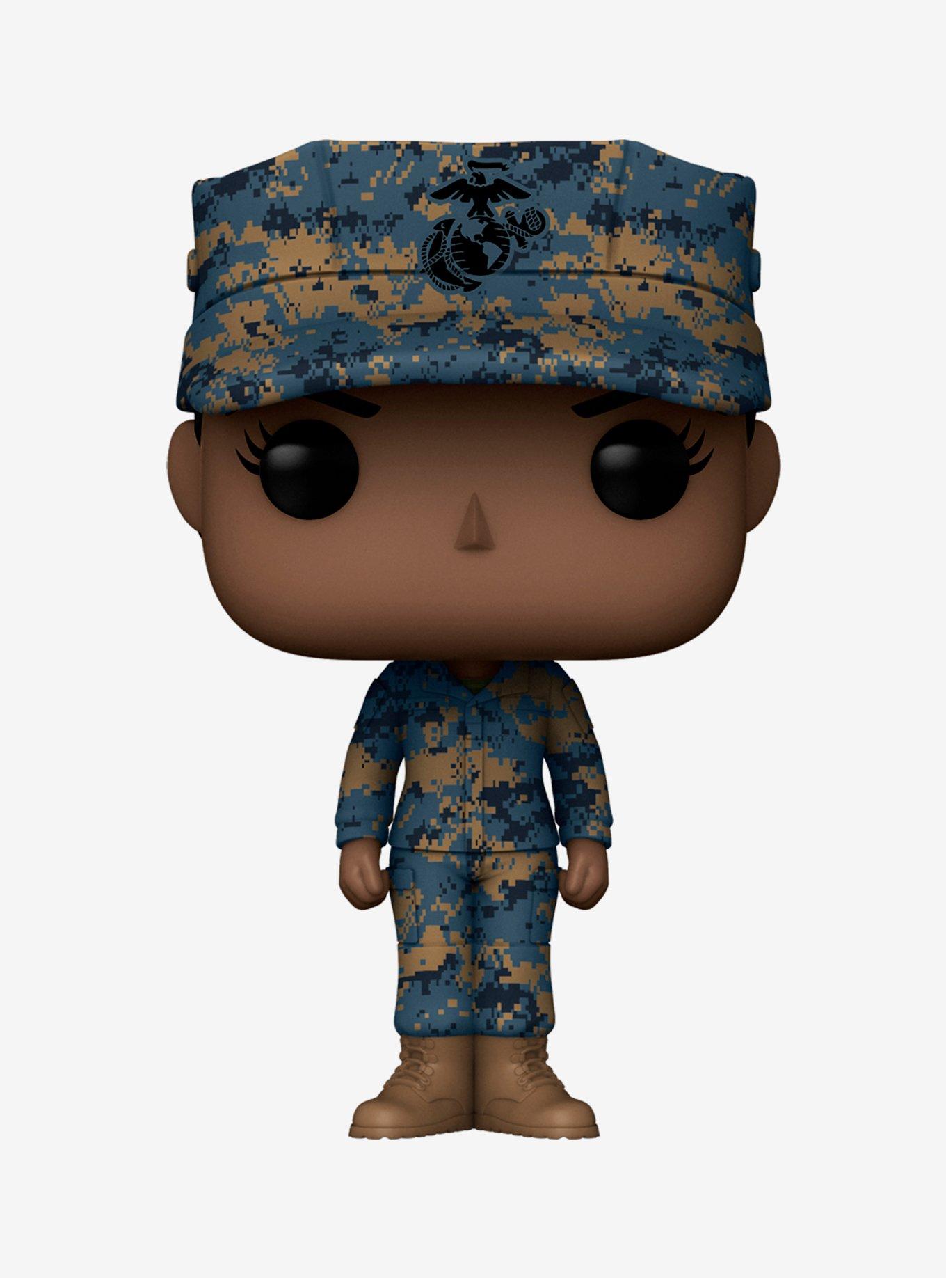 Funko Pop! U.S. Marine Corps Marine Female Vinyl Figure (Version A ...