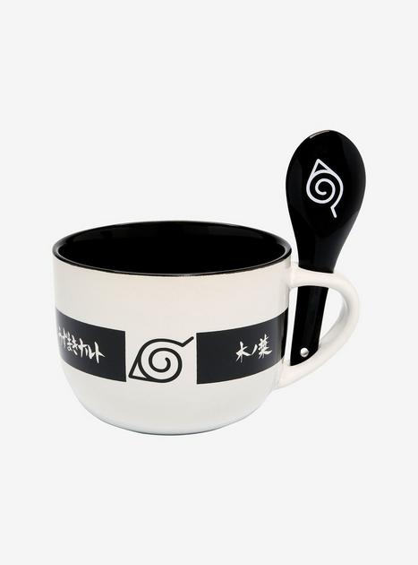 Naruto Shippuden Hidden Leaf Village Naruto Soup Mug with Spoon | BoxLunch