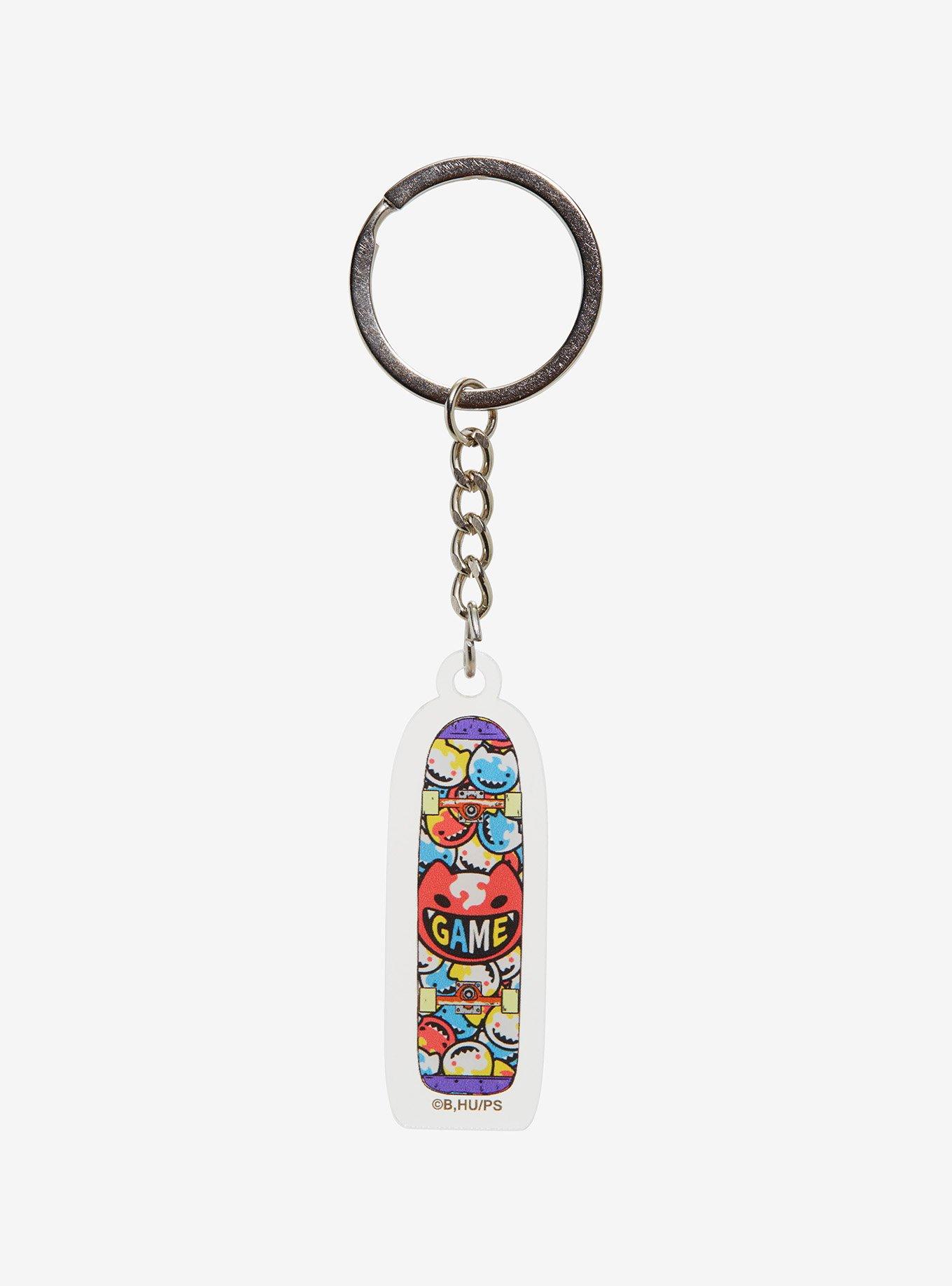 SK8 The Infinity Miya Skateboard Deck Acrylic Key Chain | Hot Topic