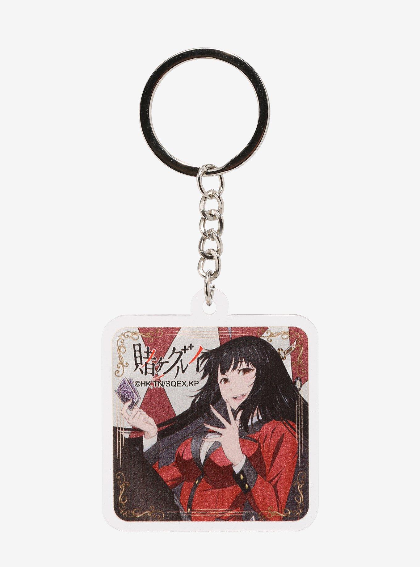 Kakegurui Yumeko Art Acrylic Key Chain | Hot Topic