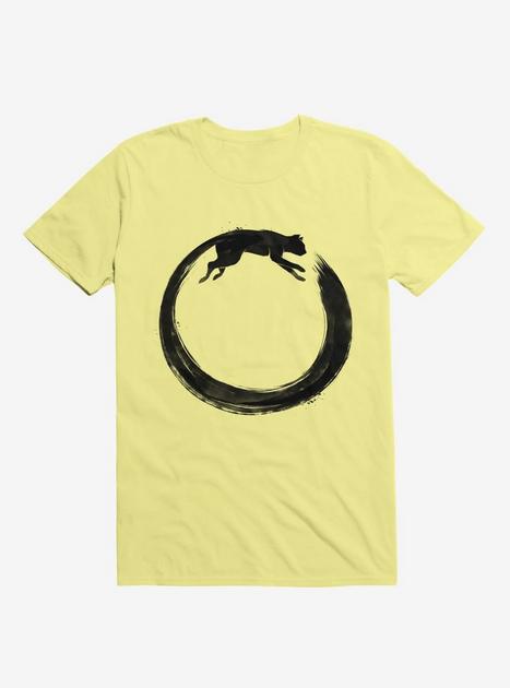 Sumie Enso Cat T-Shirt - YELLOW | Hot Topic