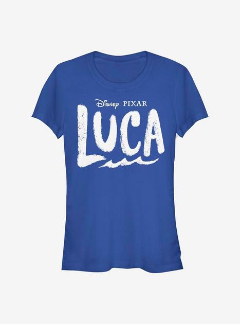 Disney Pixar Luca Logo Girls T-Shirt - BLUE | Hot Topic