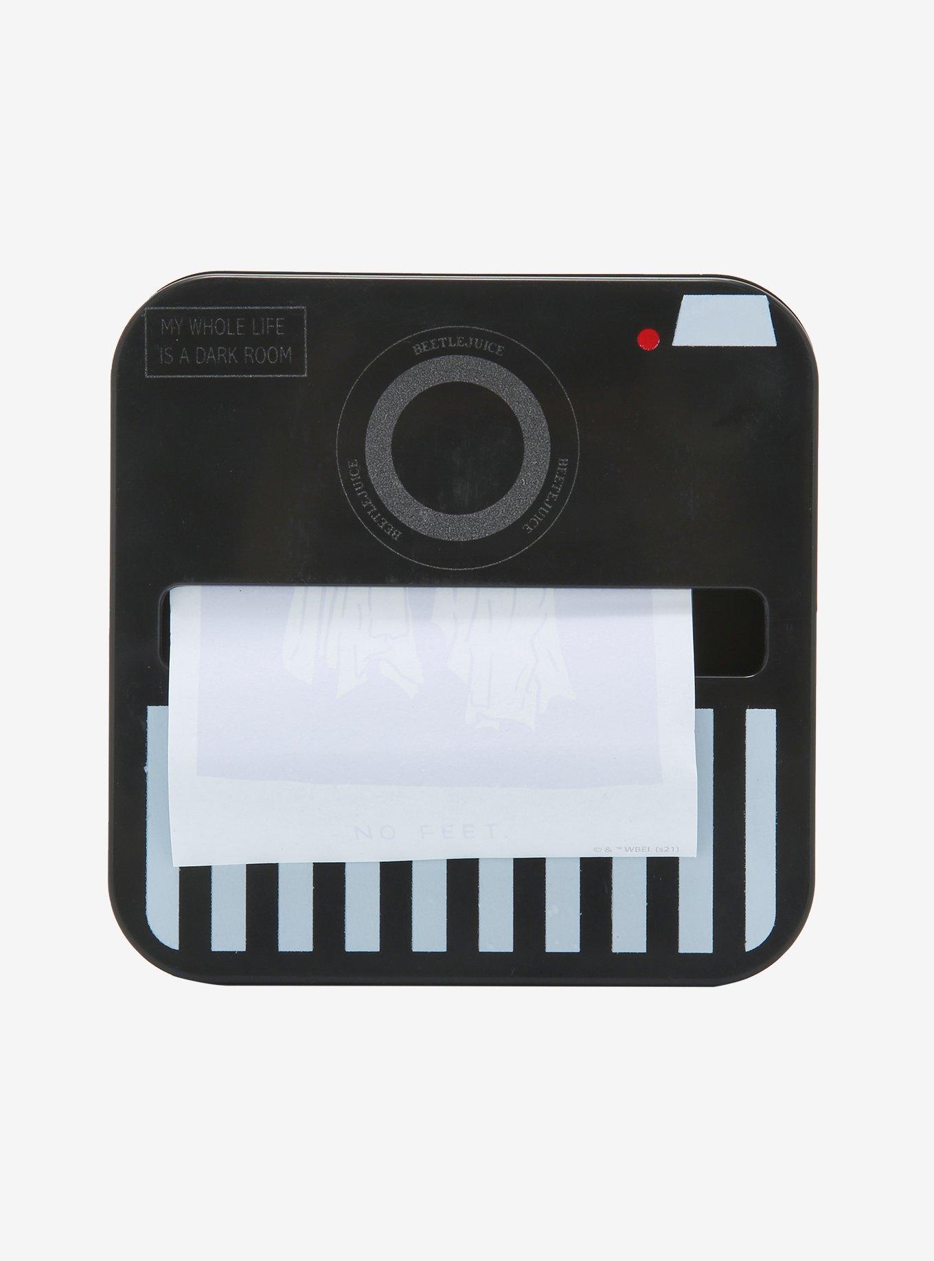 Beetlejuice Camera Sticky Note Dispenser | Hot Topic