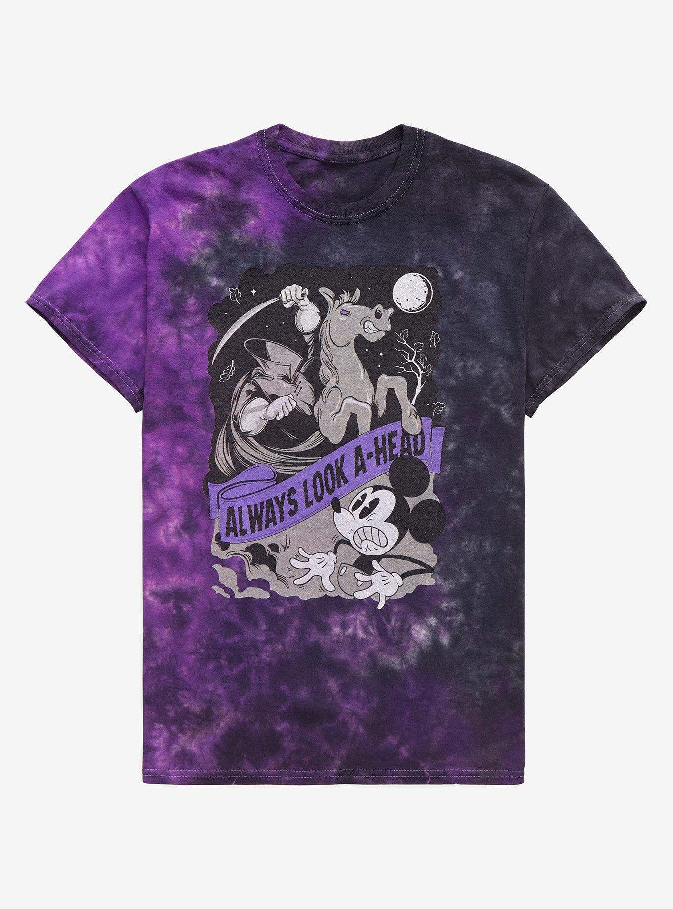 Disney Mickey Mouse The Headless Horseman Tie-Dye T-Shirt | Hot Topic