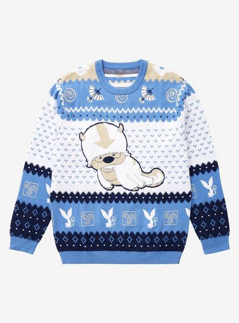 Avatar: The Last Airbender Chibi Appa Holiday Sweater - BoxLunch ...