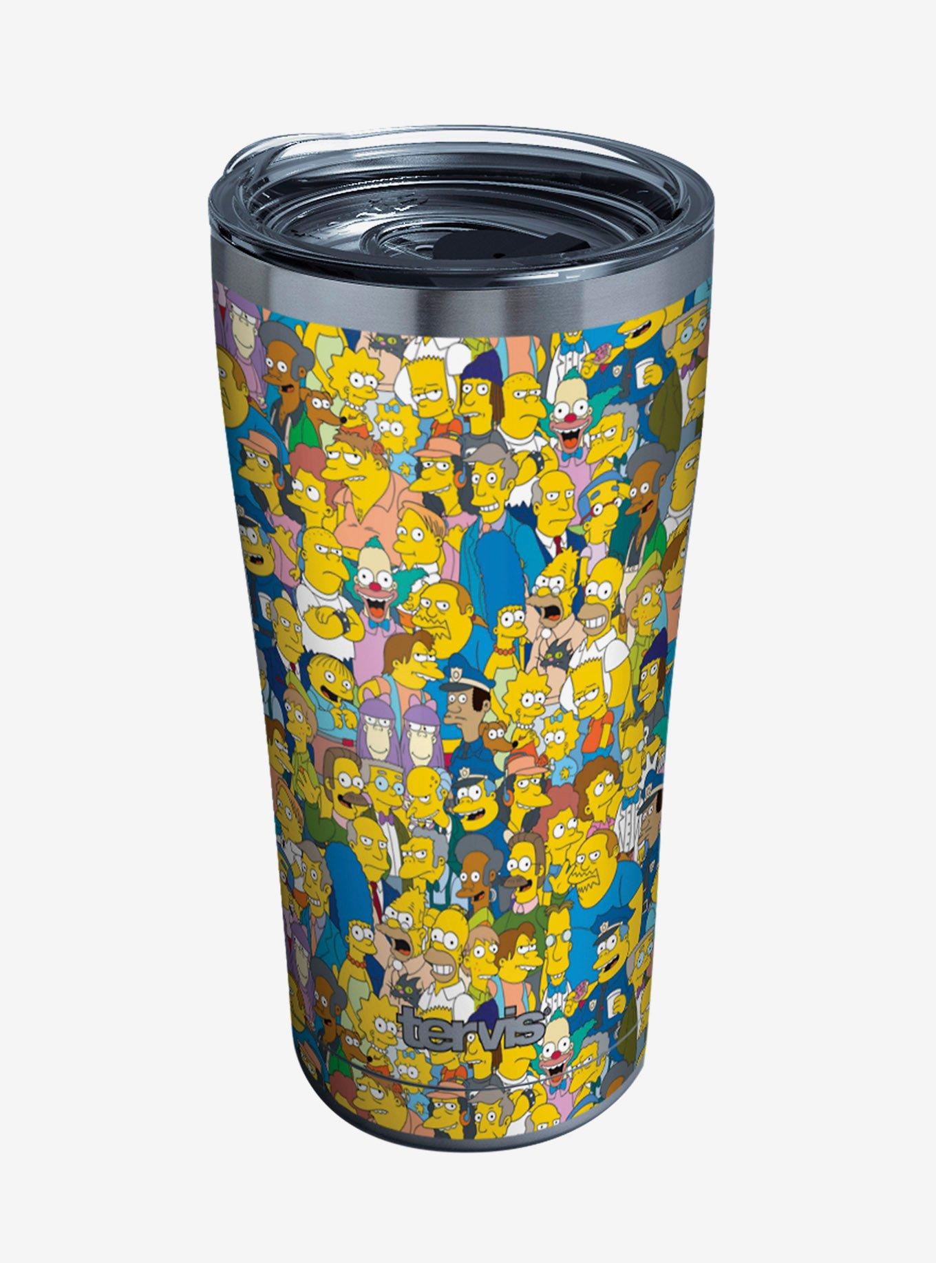 The Simpsons Cast 20oz Stainless Steel Tumbler With Lid | BoxLunch