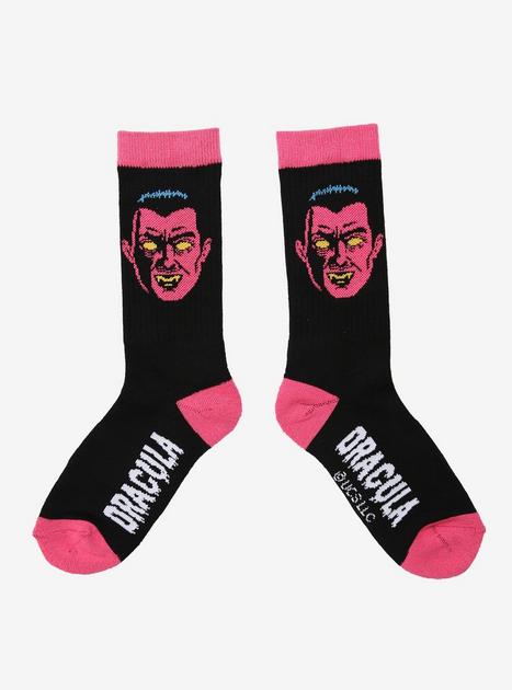 Universal Monsters Dracula Pop Art Crew Socks | Hot Topic