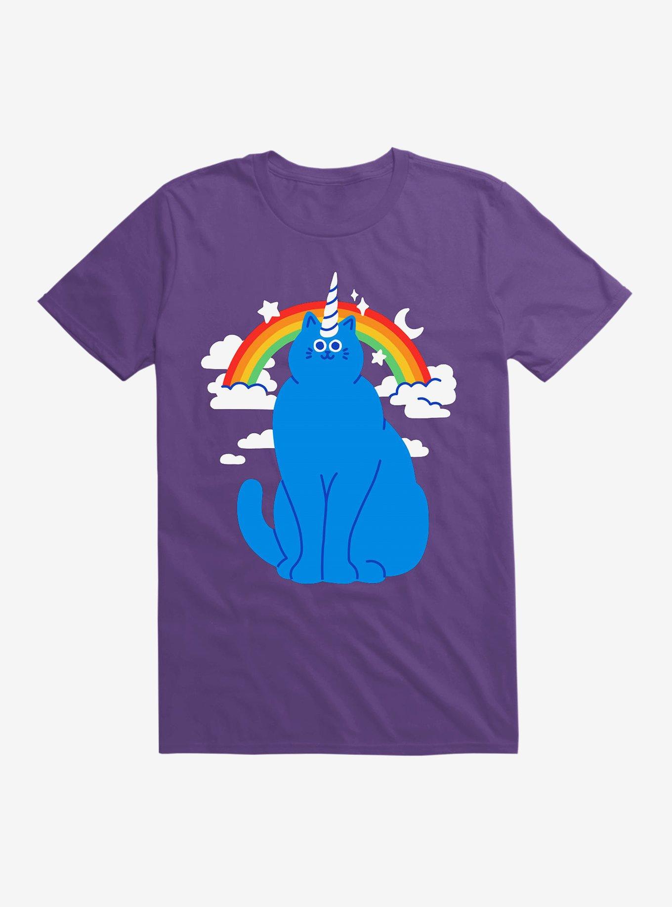 Unicorn Cat T-Shirt - PINK | BoxLunch