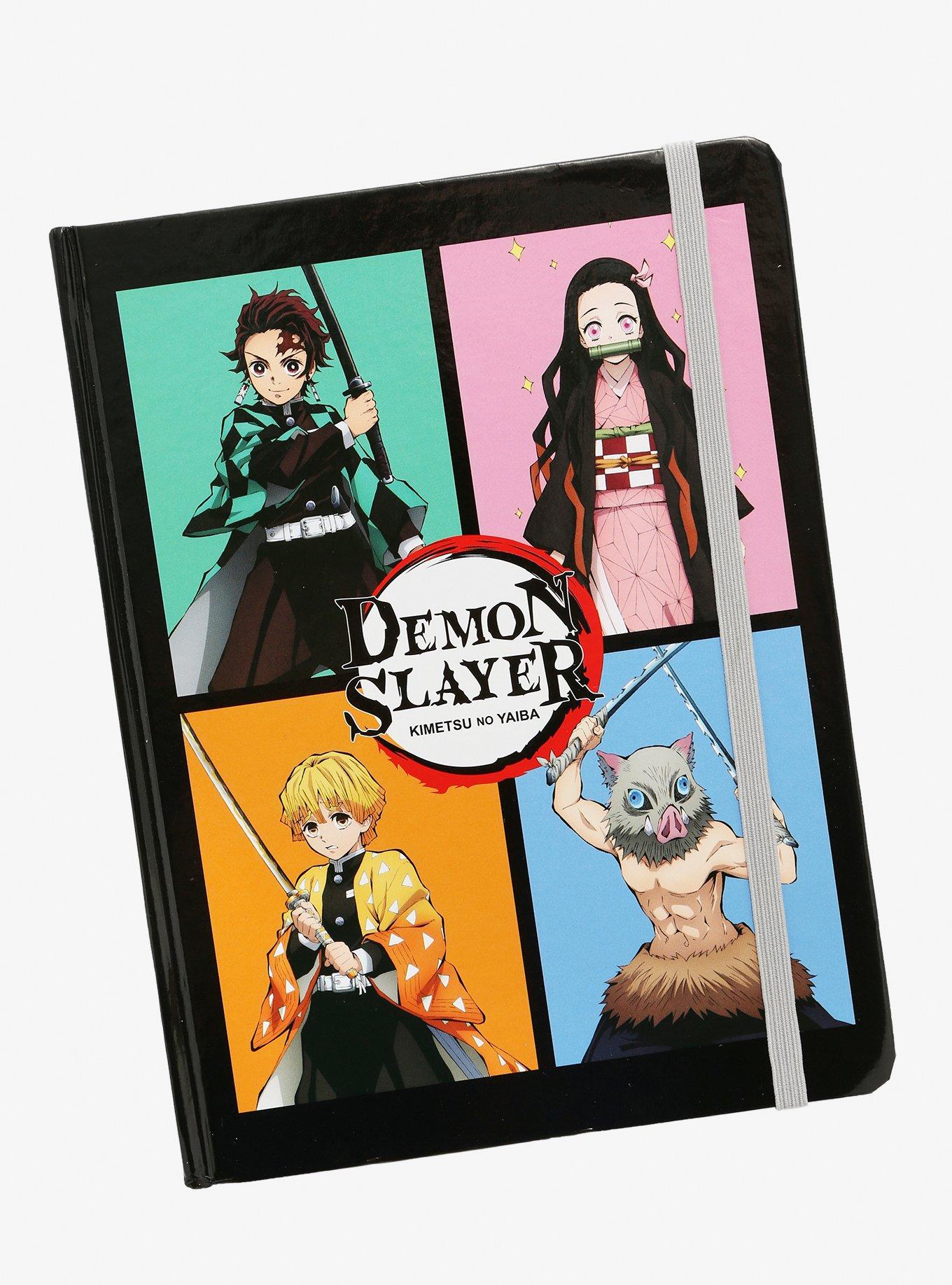 Demon Slayer: Kimetsu no Yaiba Character Grid Notebook - BoxLunch ...