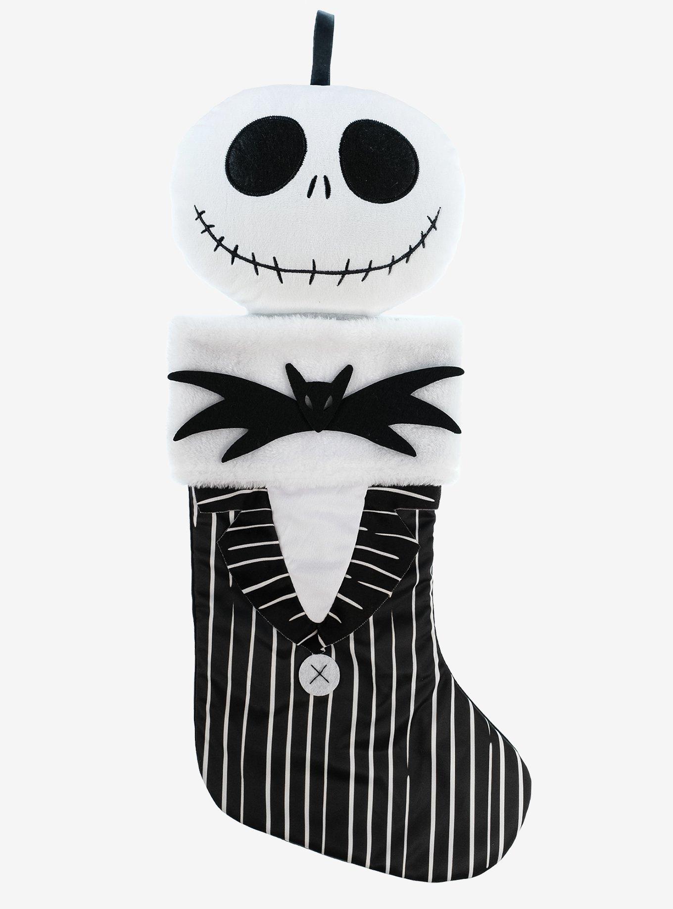 The Nightmare Before Christmas Jack Skellington Plush Stocking | Hot Topic