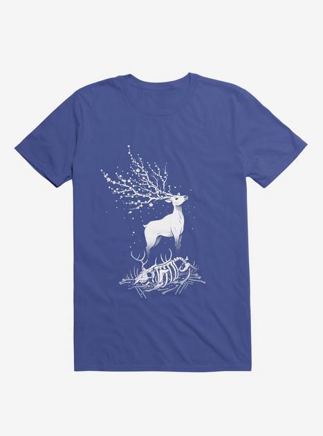 Life After Death Reborn Deer Royal Blue T-Shirt - BLUE | Hot Topic