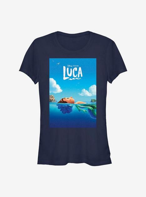 Disney Pixar Luca Poster Girls T-Shirt - BLUE | Hot Topic