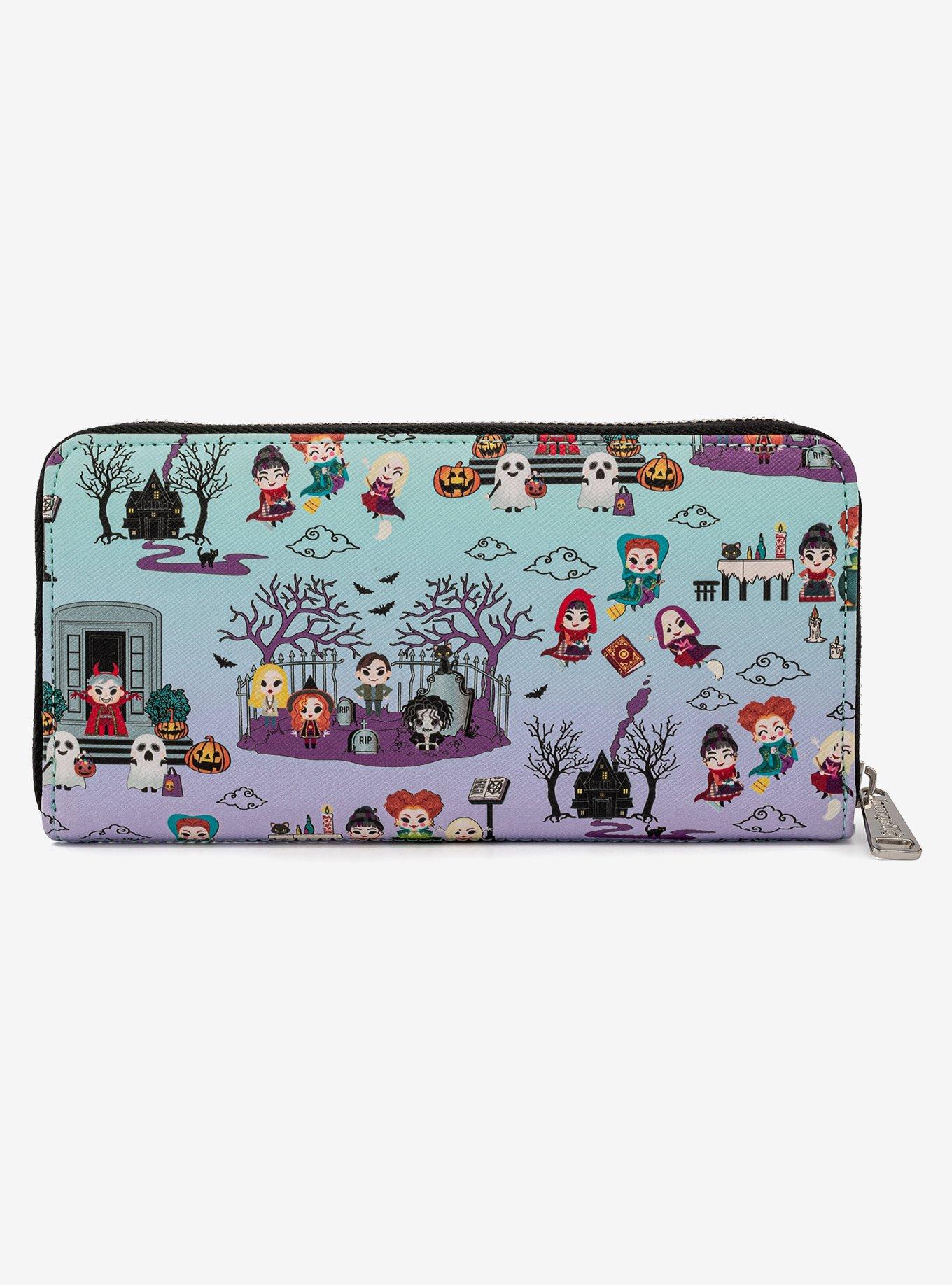 Loungefly Disney Hocus Pocus Characters Zipper Wallet | Her Universe