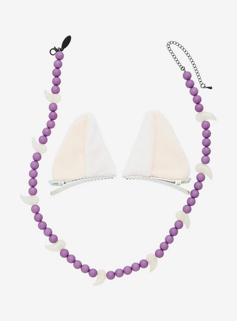 InuYasha Ears Hair Clip & Necklace Set - BoxLunch Exclusive | BoxLunch