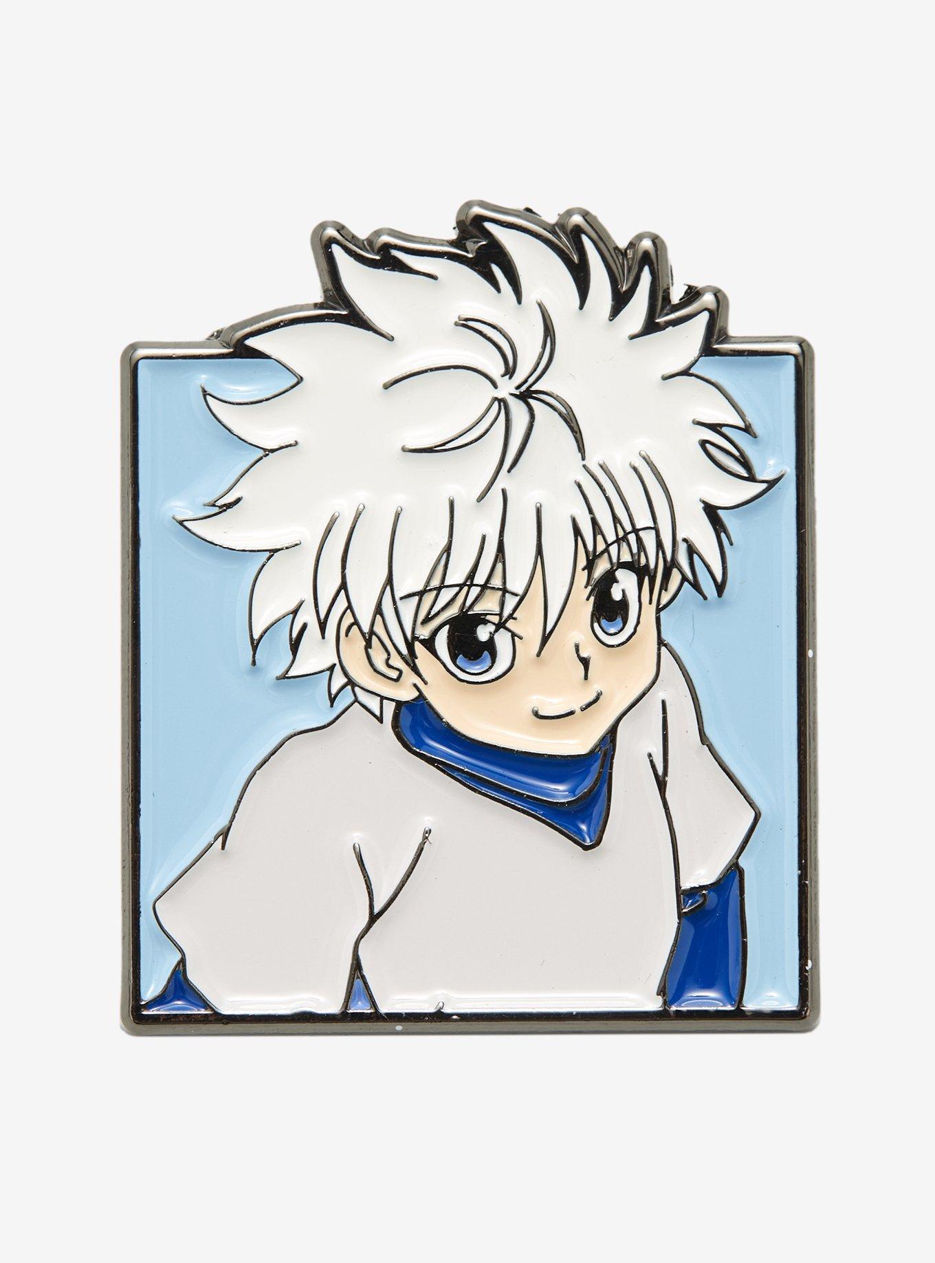 Hunter x Hunter Killua Zoldyck Portrait Enamel Pin - BoxLunch Exclusive ...