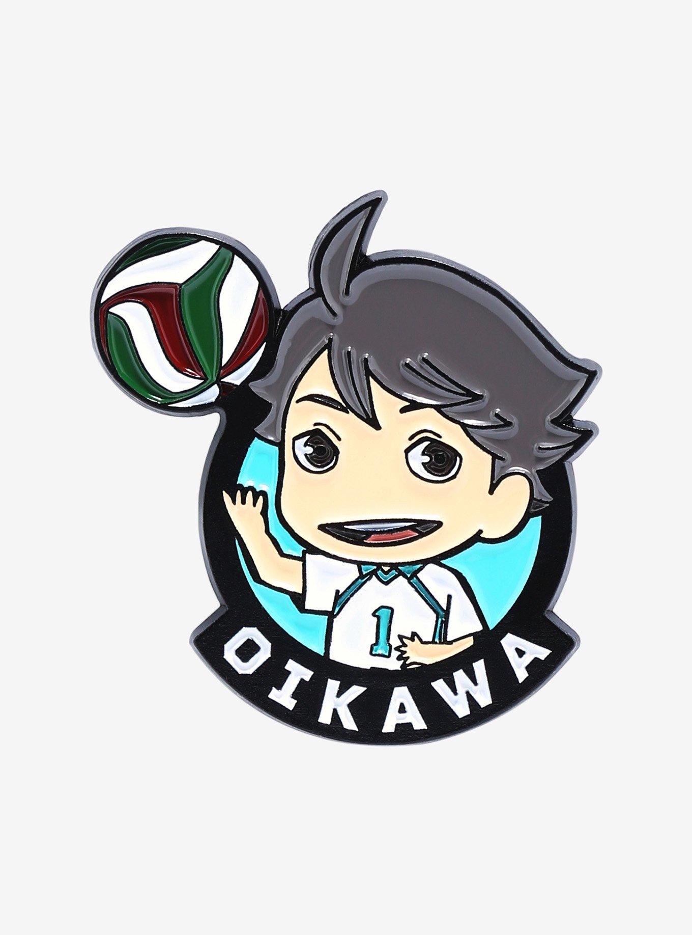 Haikyu!! Chibi Toru Oikawa Enamel Pin - BoxLunch Exclusive | BoxLunch