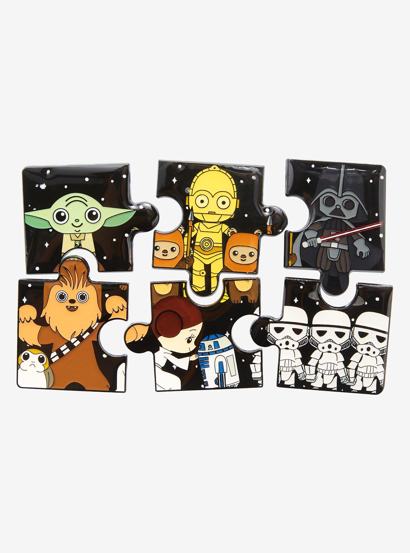 Star Wars Characters Puzzle Blind Box Enamel Pin | BoxLunch
