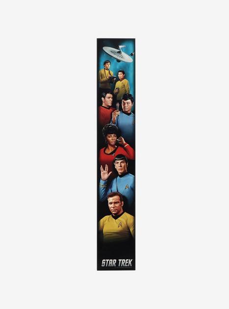 Star Trek Line Up Wood Wall Decor | Hot Topic