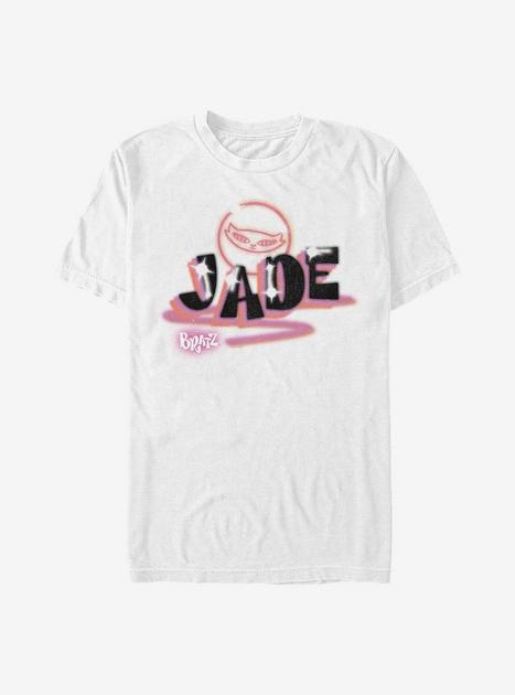 Bratz Jade Spray Paint T-Shirt - WHITE | Hot Topic