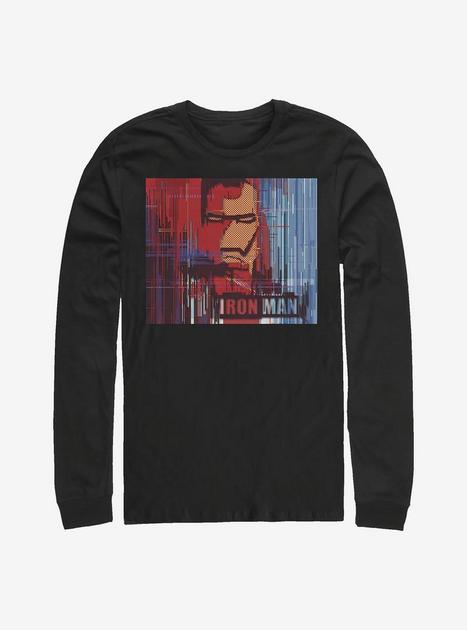 Marvel Iron Man Vibrant Iron Man Long-Sleeve T-Shirt - BLACK | Hot Topic