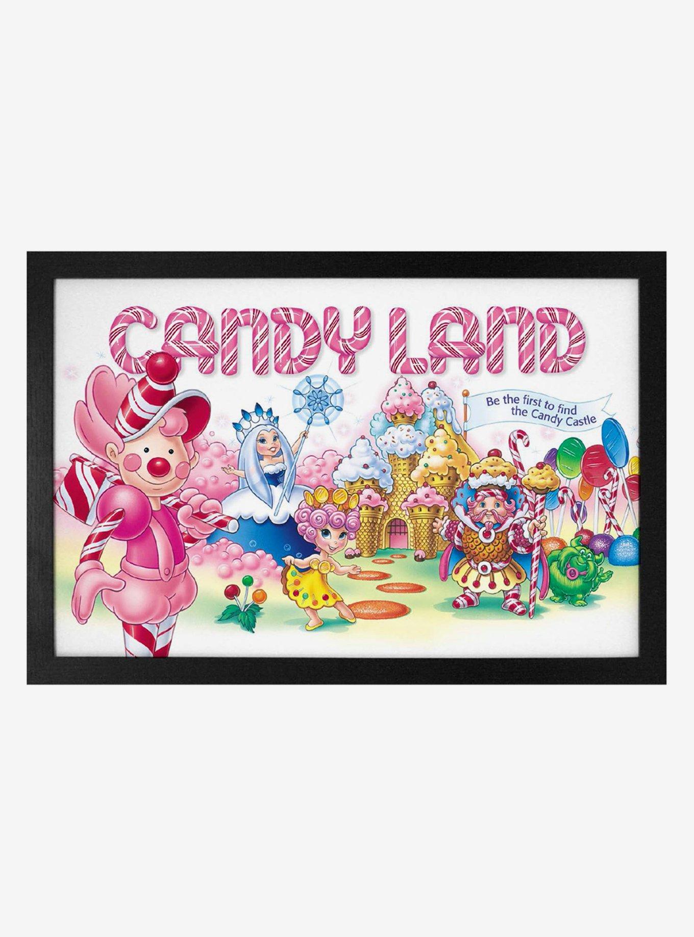 Candy Land Box Front Framed Wood Wall Art | BoxLunch