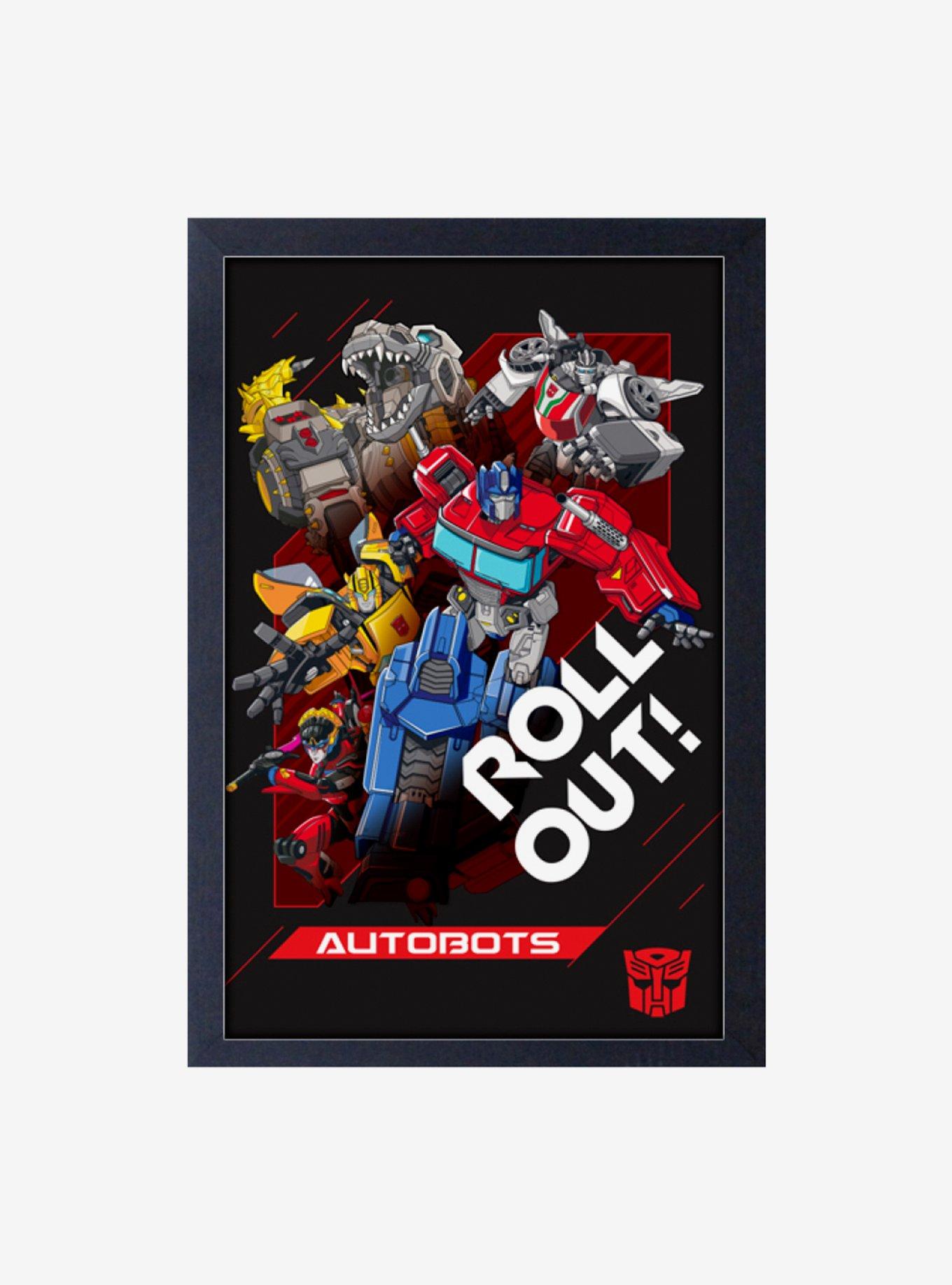 Transformers Autobot Roll Out Framed Wood Wall Art | Hot Topic