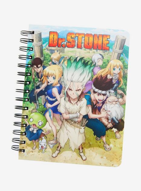 Dr. Stone Character Poster Spiral Notebook | BoxLunch
