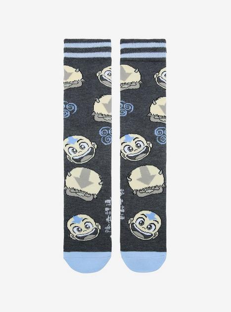 Avatar: The Last Airbender Chibi Aang & Appa Crew Socks | Hot Topic